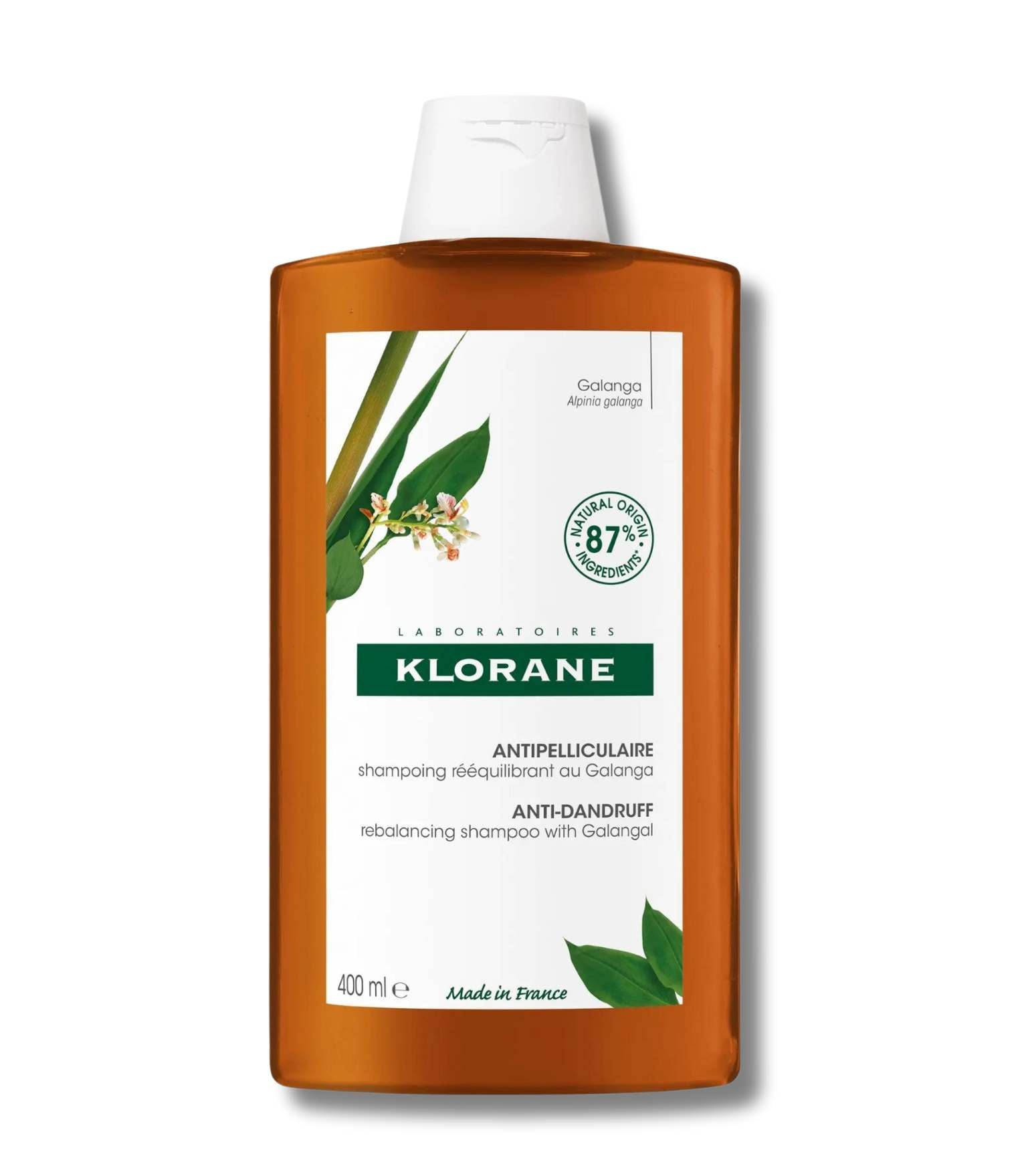 Klorane Anti-Dandruff Rebalancing Shampoo with Galangal 400ml | French ...
