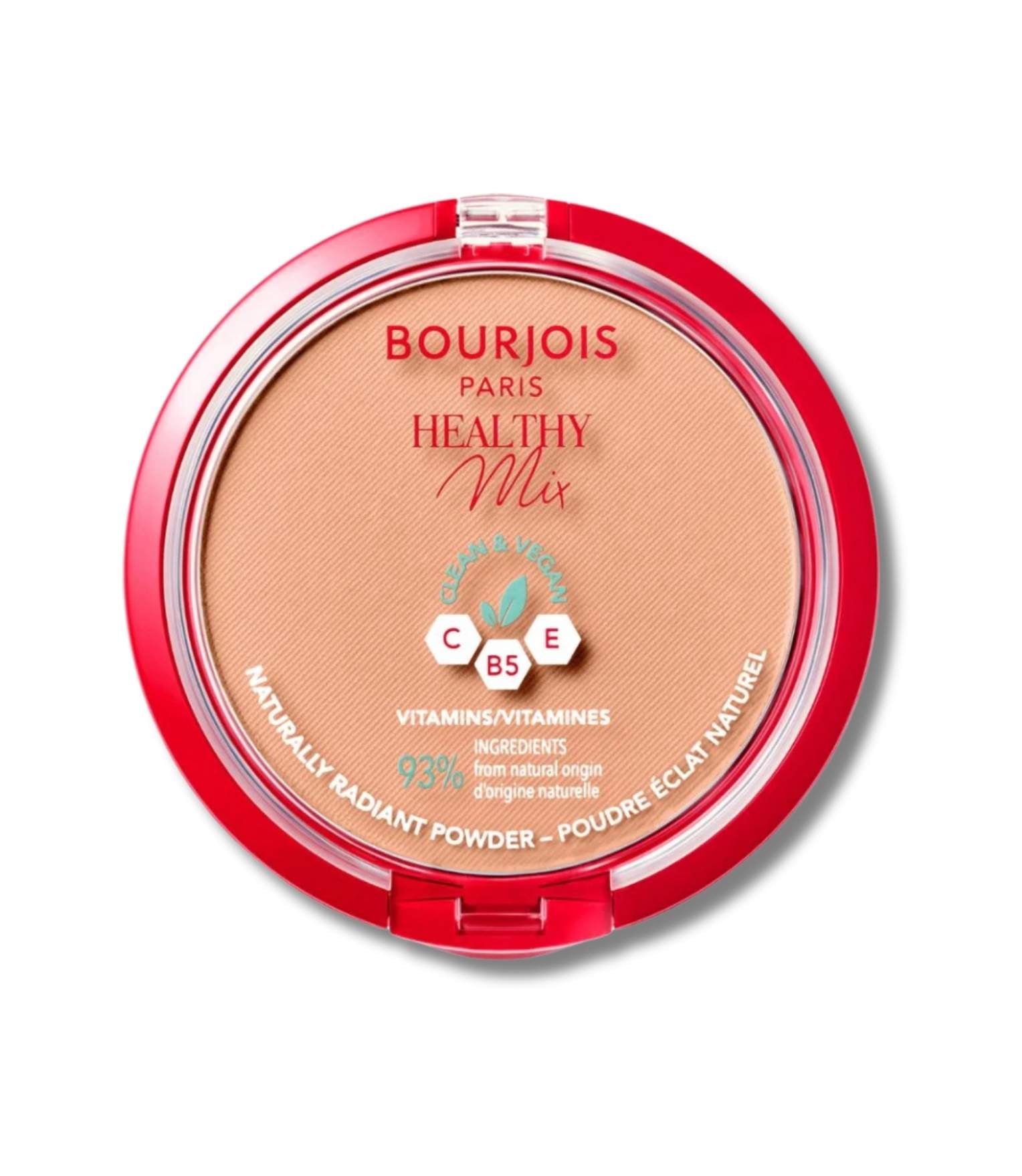 Bourjois Powder Healthy Mix Clean & Vegan - 06 Honey | French Beauty Co.