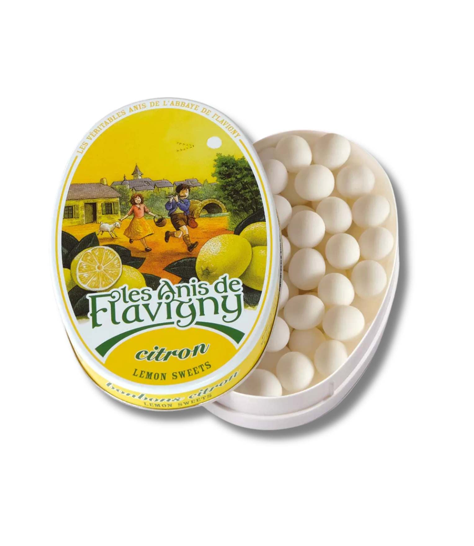 Anis de Flavigny Lemon Pastilles 50g | French Beauty Co.