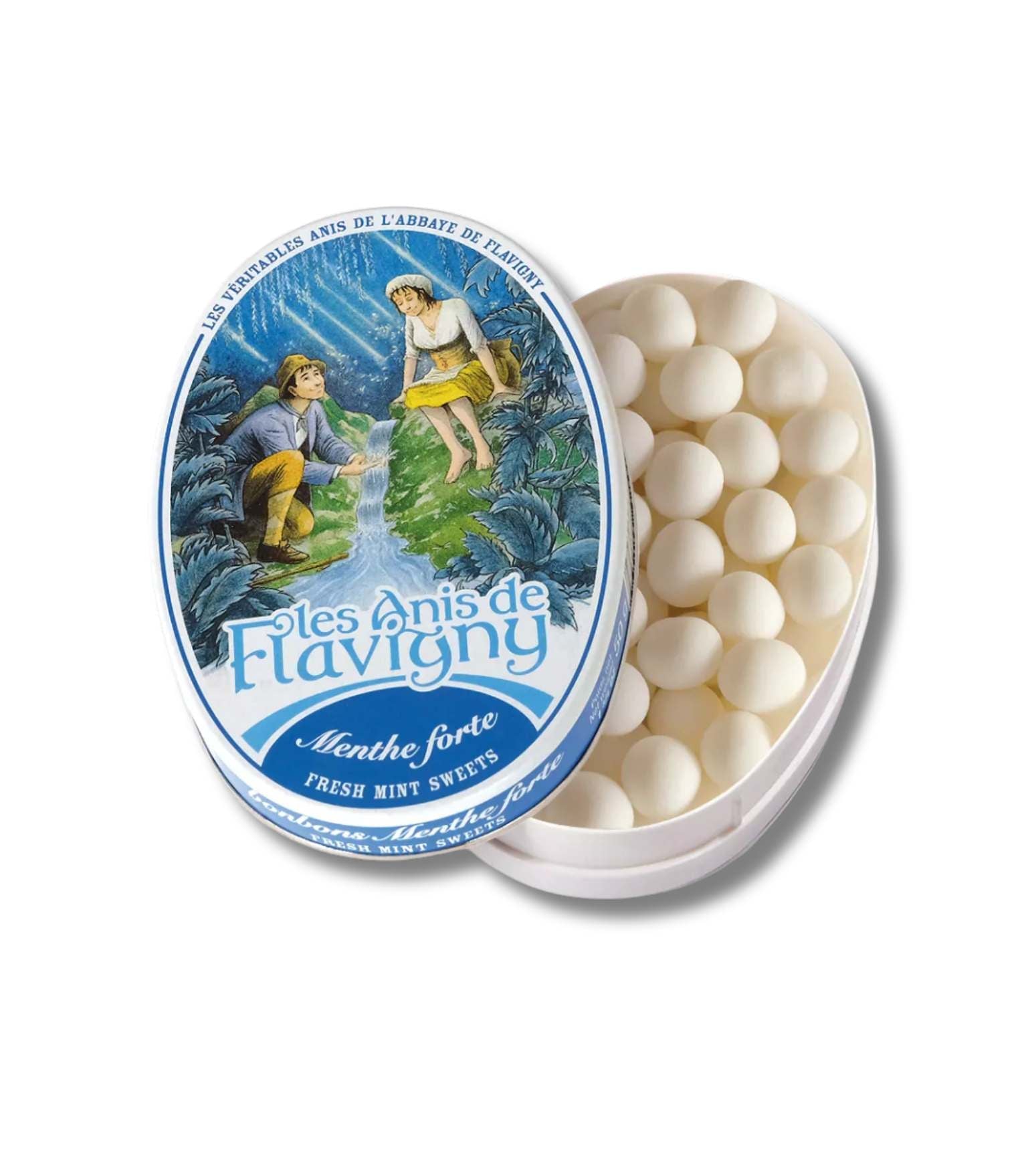 Anis de Flavigny Mint Pastilles 50g | French Beauty Co.