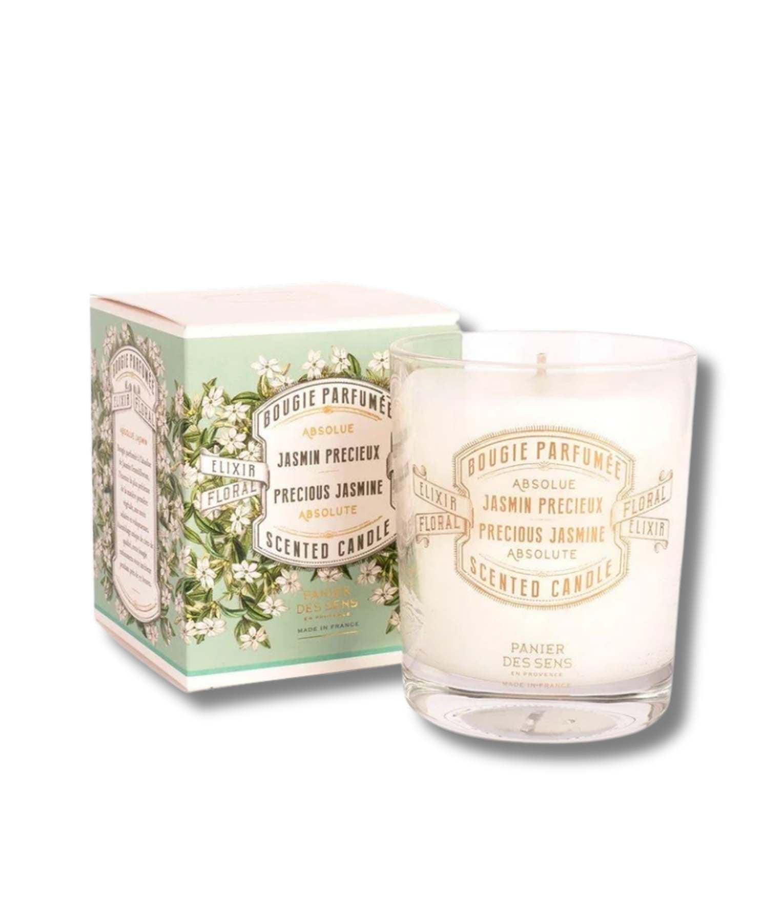 Panier des Sens Precious Jasmine Scented Candle 180g | French Beauty Co.