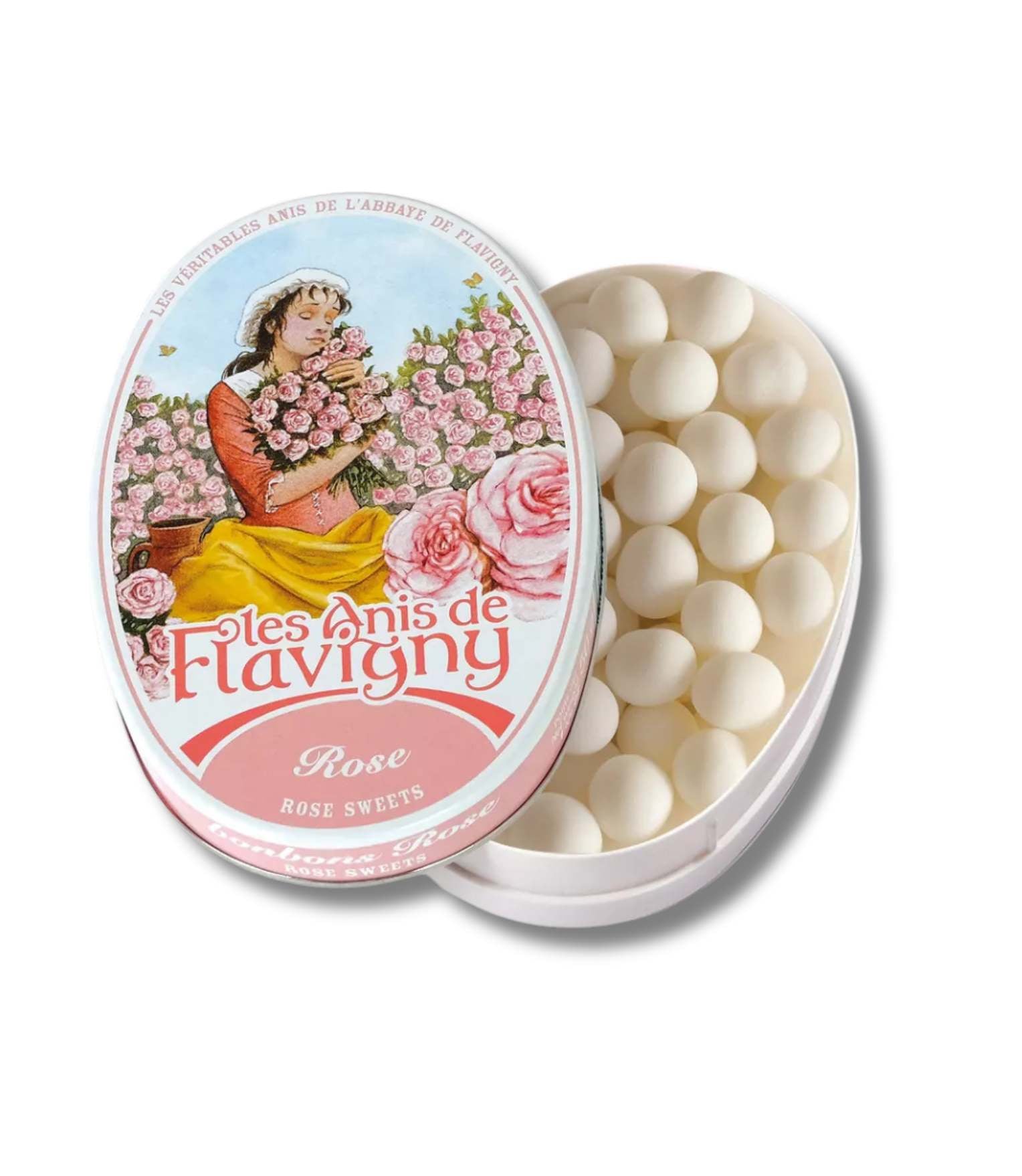 Anis de Flavigny Rose Pastilles 50g | French Beauty Co