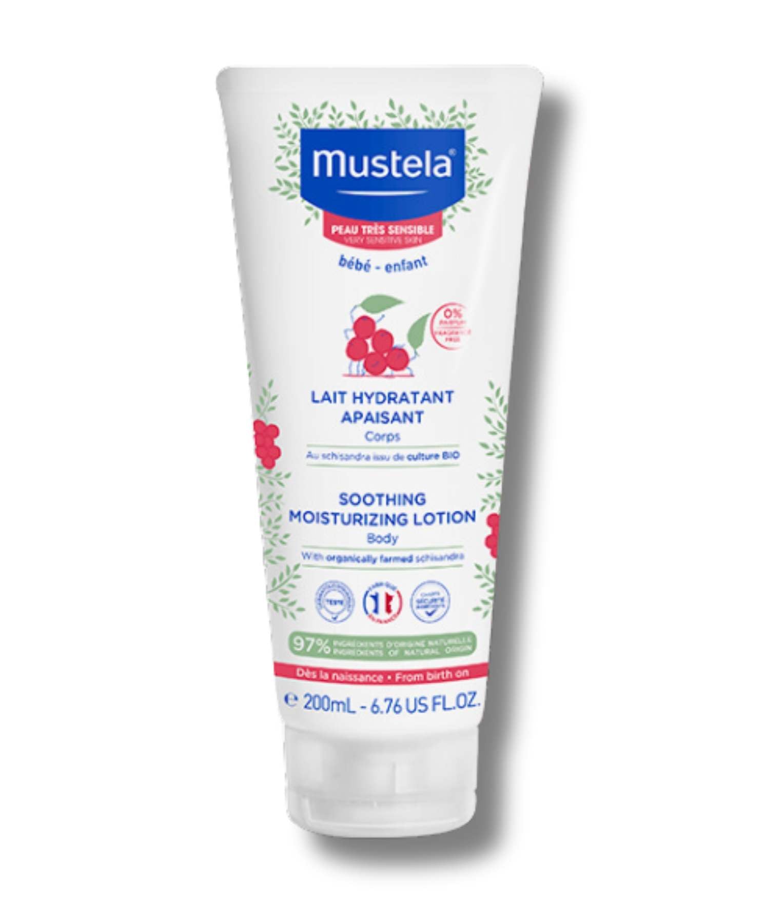 Mustela Soothing Moisturising Body Lotion 200ml | French Beauty Co.